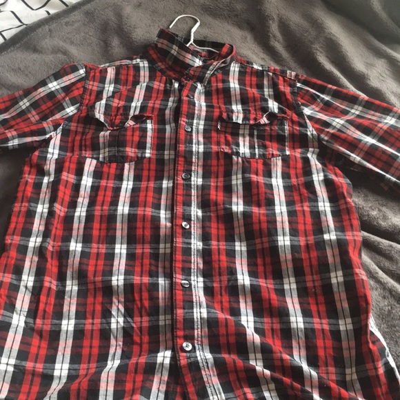 Tops | Plaid Button Up Shirt | Poshmark